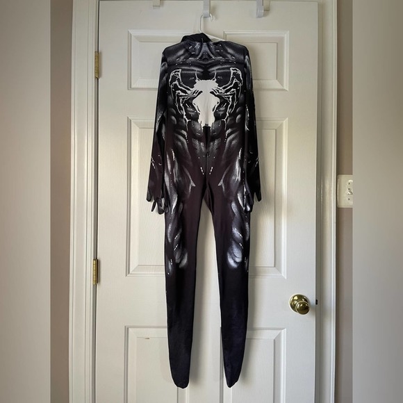 NO BRAND | Costumes | Teen Costume Spiderman W Mask Black Sz 28in ...